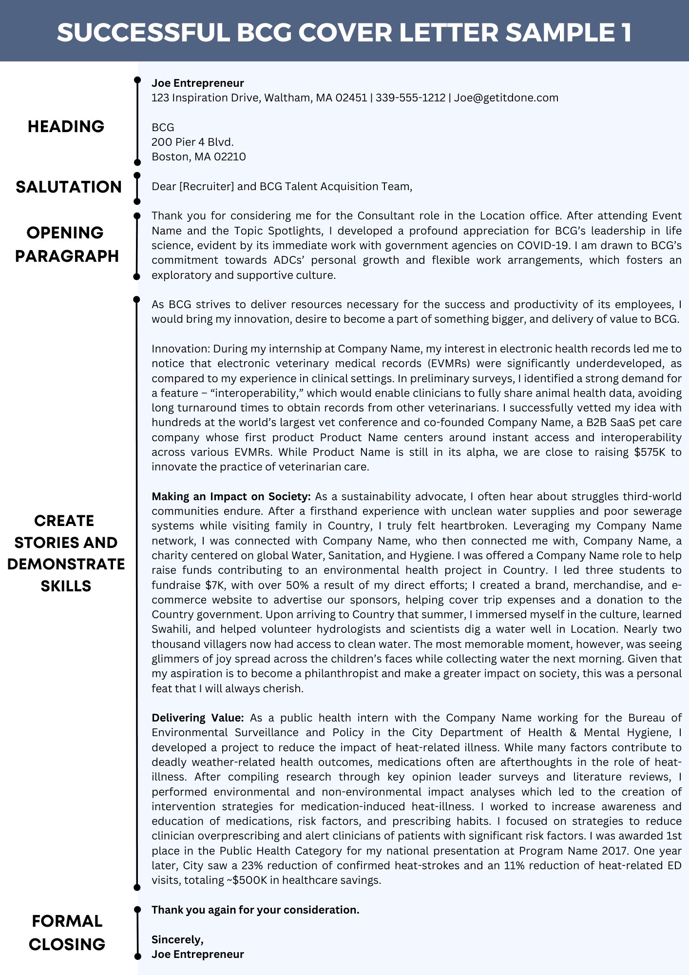 BCG Cover Letter: Our Step-by-Step Guide + Examples